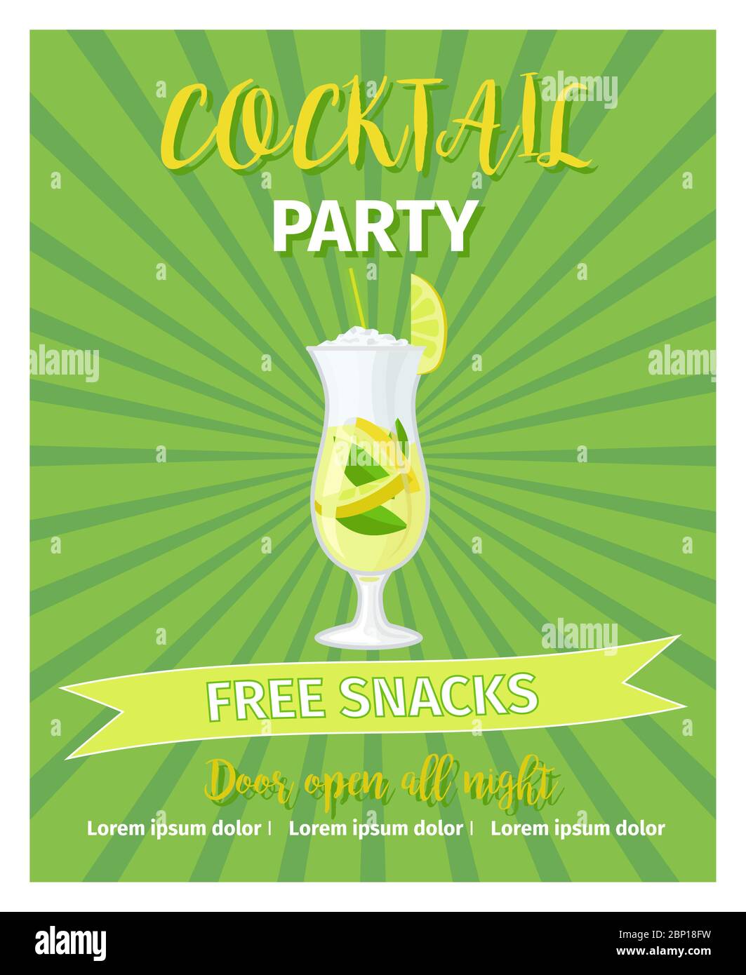 Cocktaildrink Stock Vector Images - Alamy