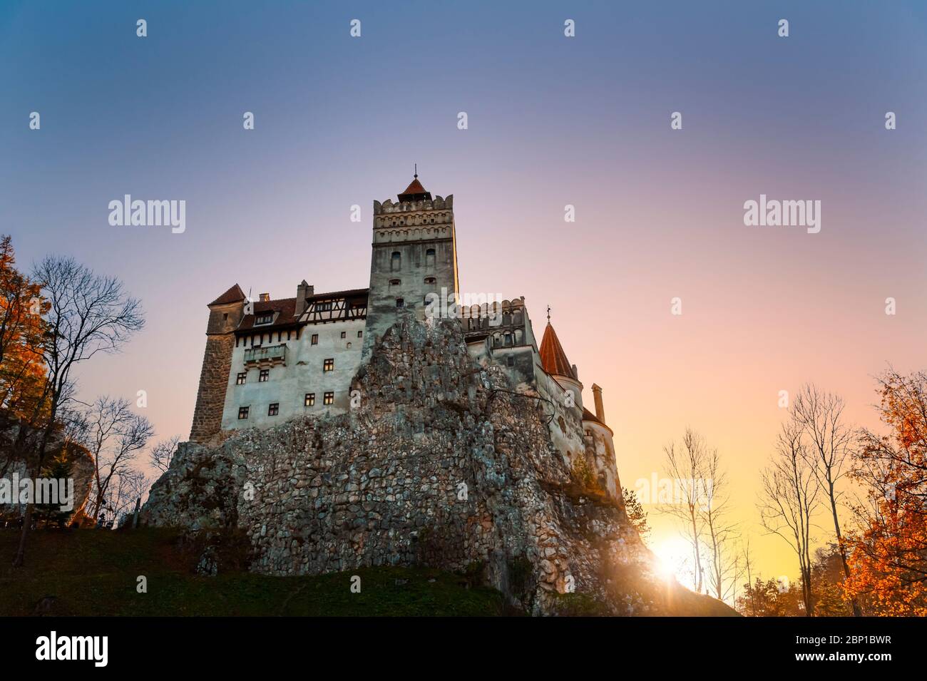 Bran Castle Museum (Dracula's Castle), near Brasov, Transylvania ...