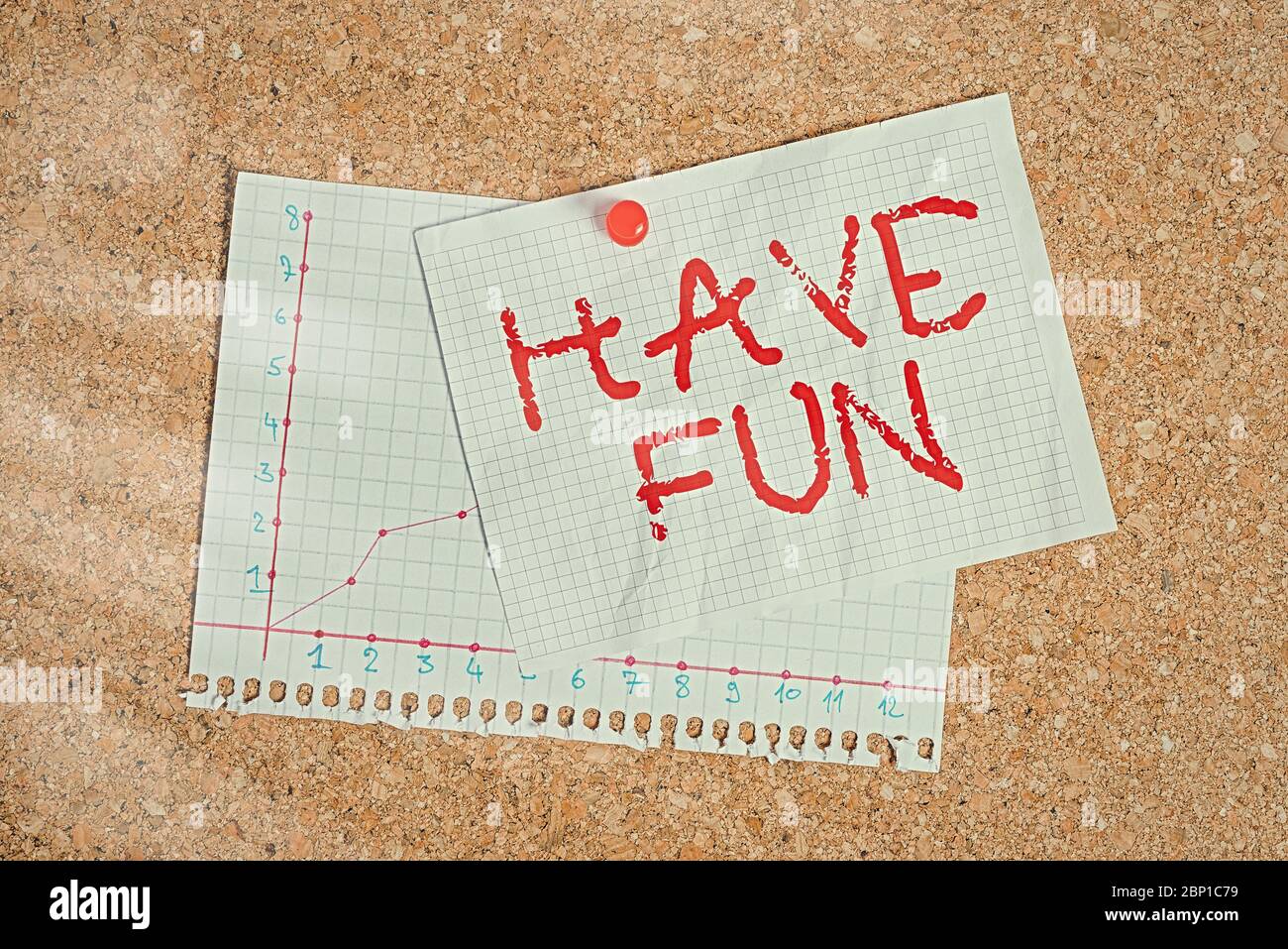 Handwriting text writing Have Fun. Conceptual photo wish somebody good ...