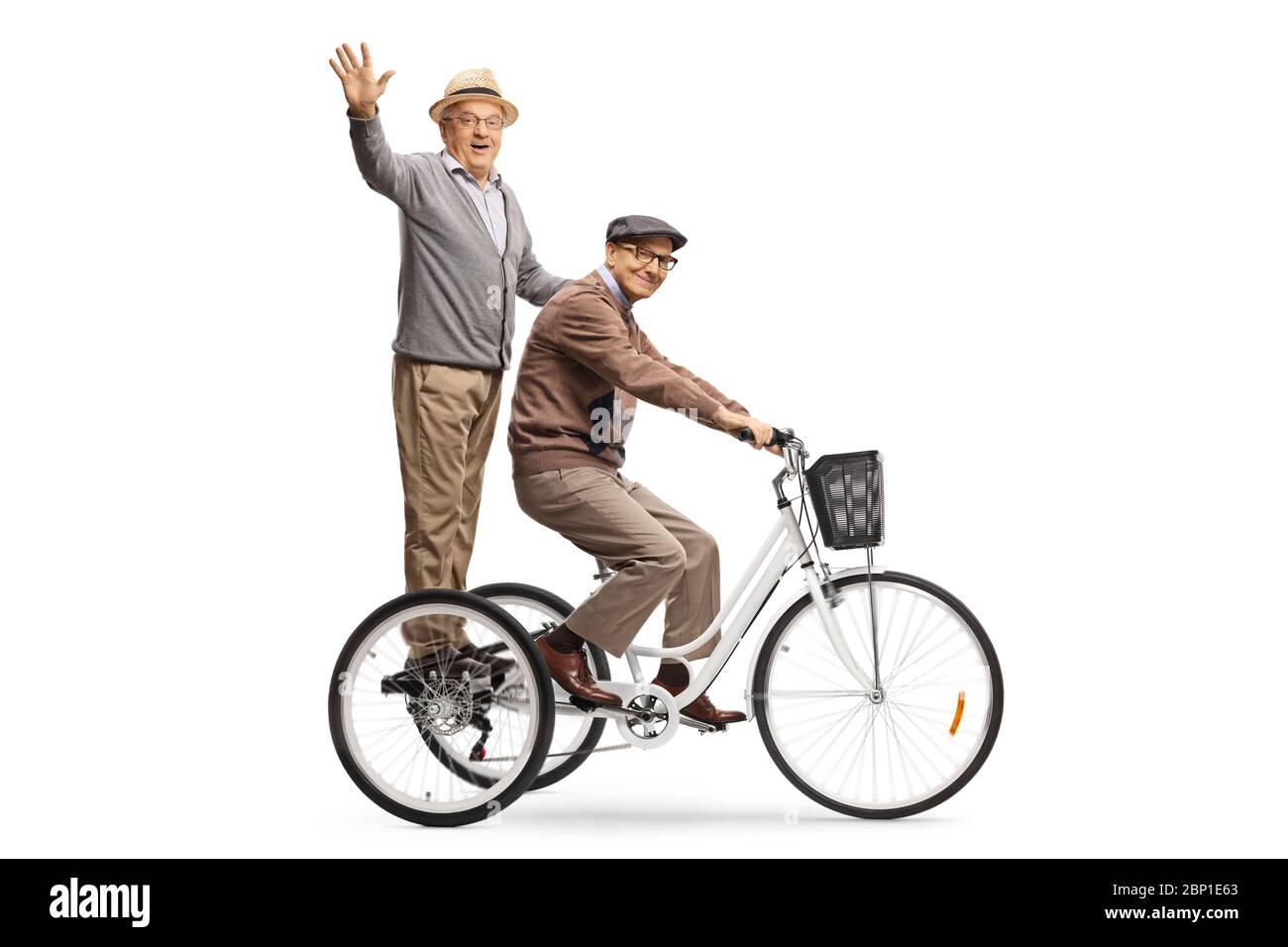 Senior men enjoying view Cut Out Stock Images & Pictures - Alamy