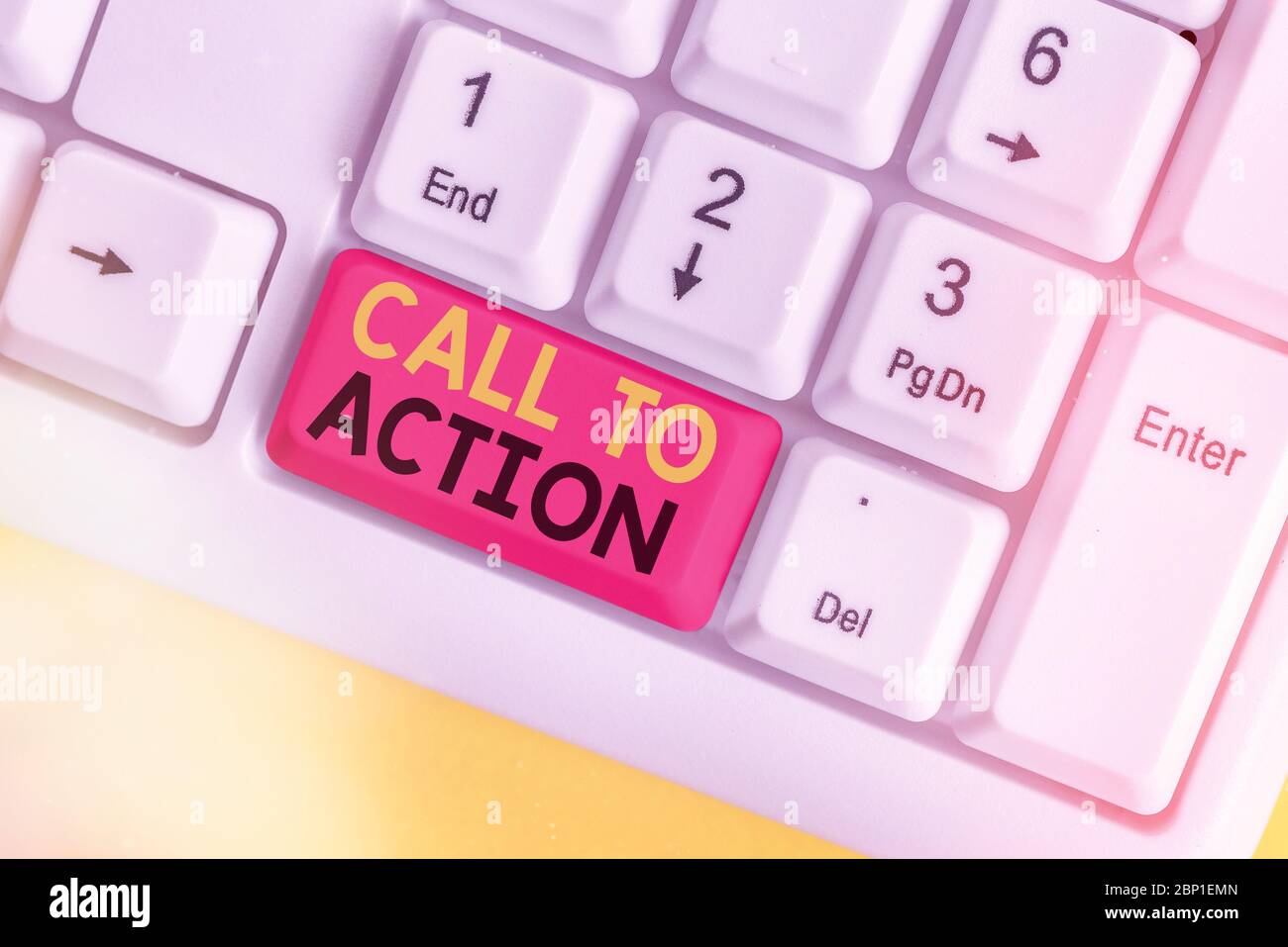 Handwriting text writing Call To Action. Conceptual photo exhortation ...