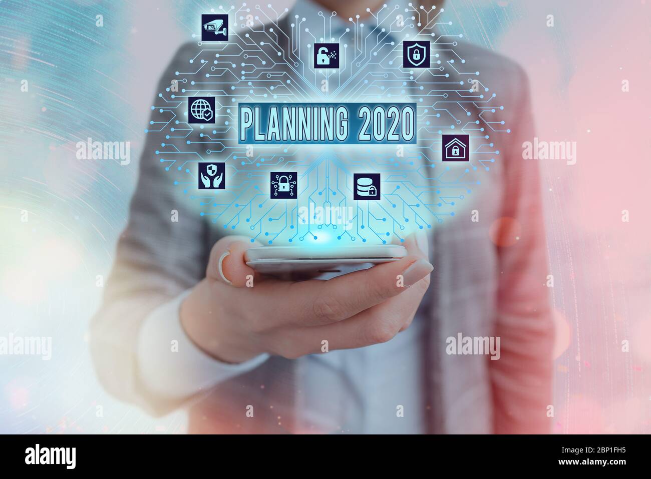 Conceptual hand writing showing Planning 2020. Concept meaning process ...