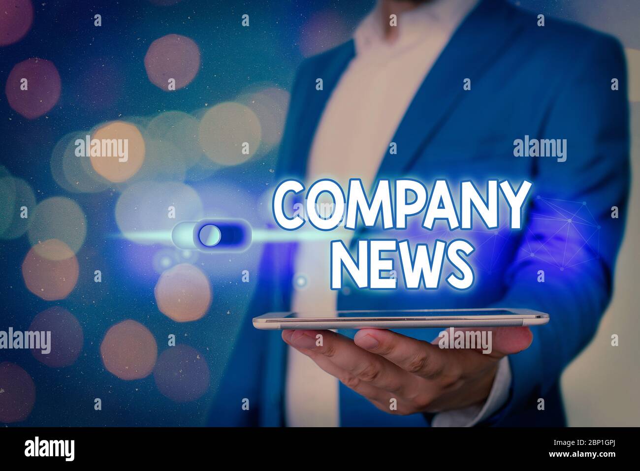 Handwriting text Company News. Conceptual photo Latest Information and ...