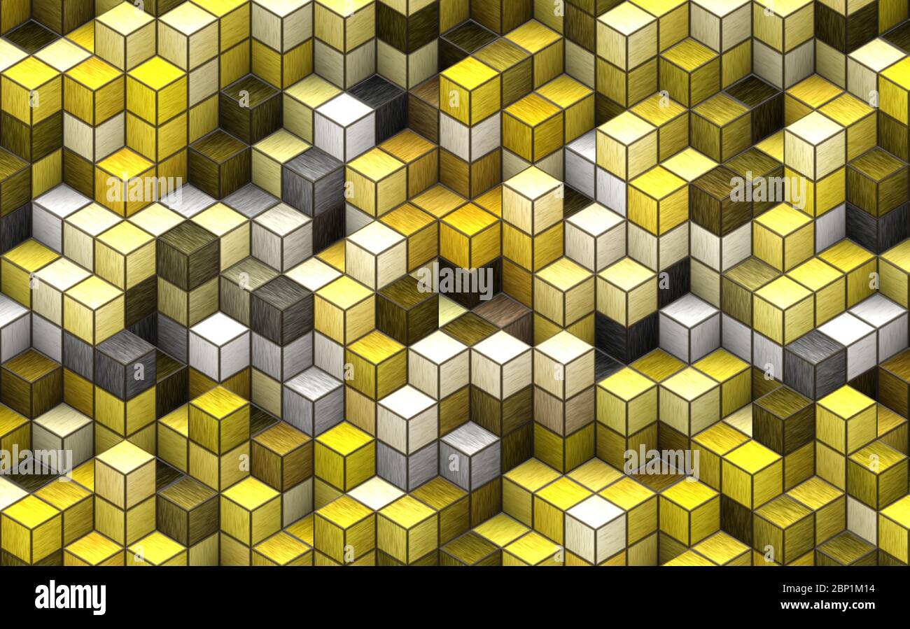 Cubes stacked building concept 3d hi-res stock photography and images ...