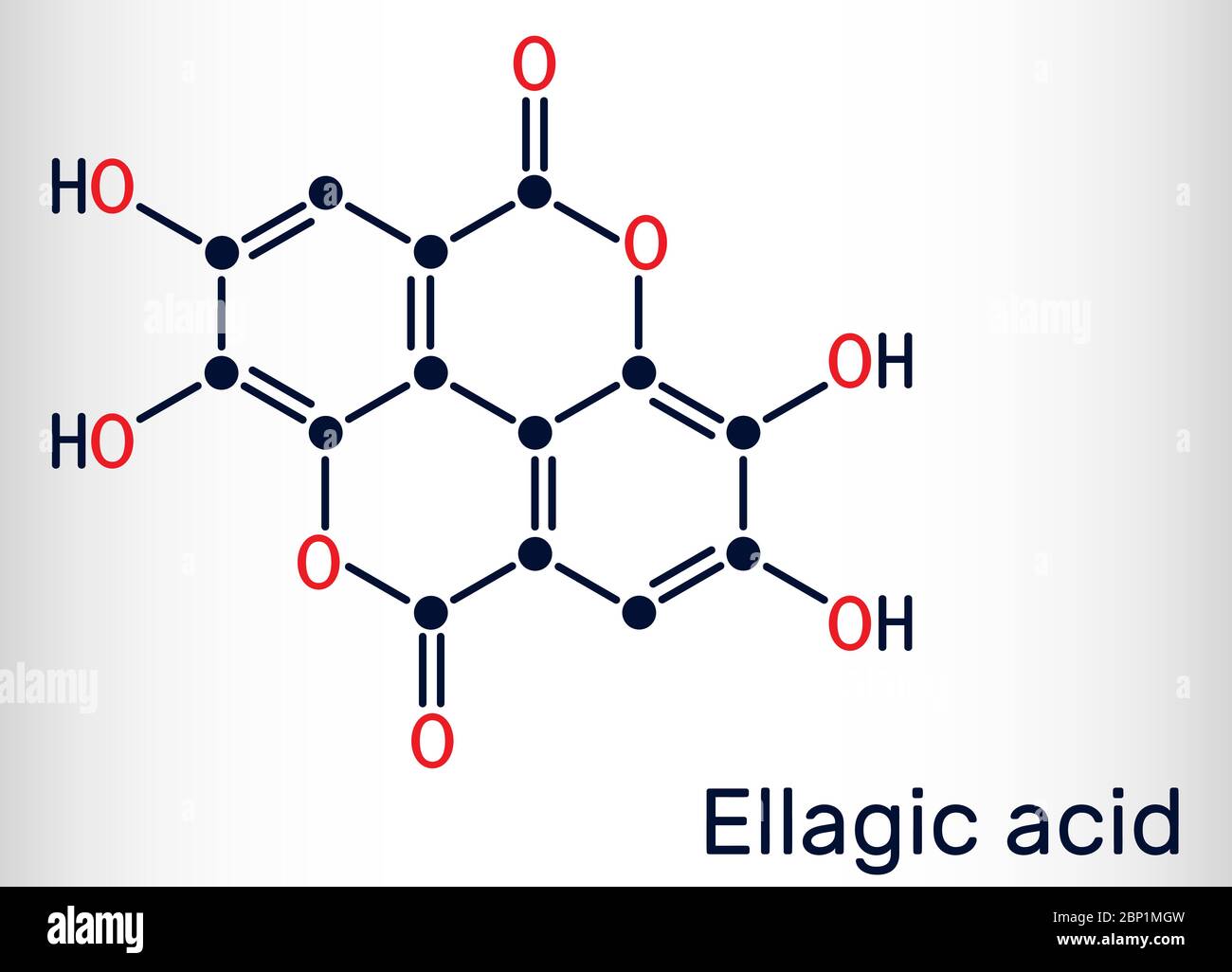 Ellagic acid Stock Vector Images - Alamy