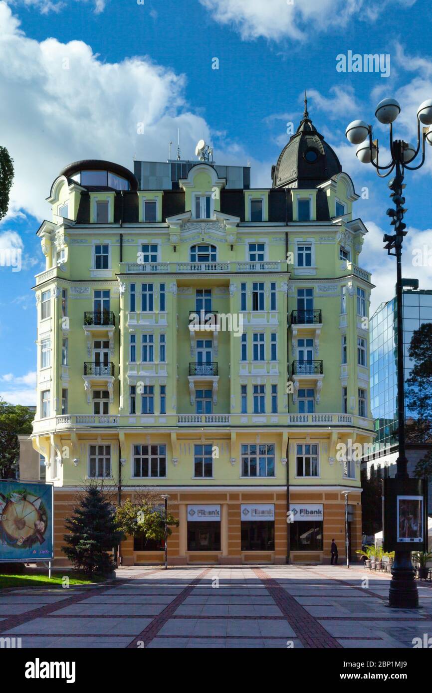 Sofia, Bulgaria - 9 October 2017: Modern architecture of bulgarian ...