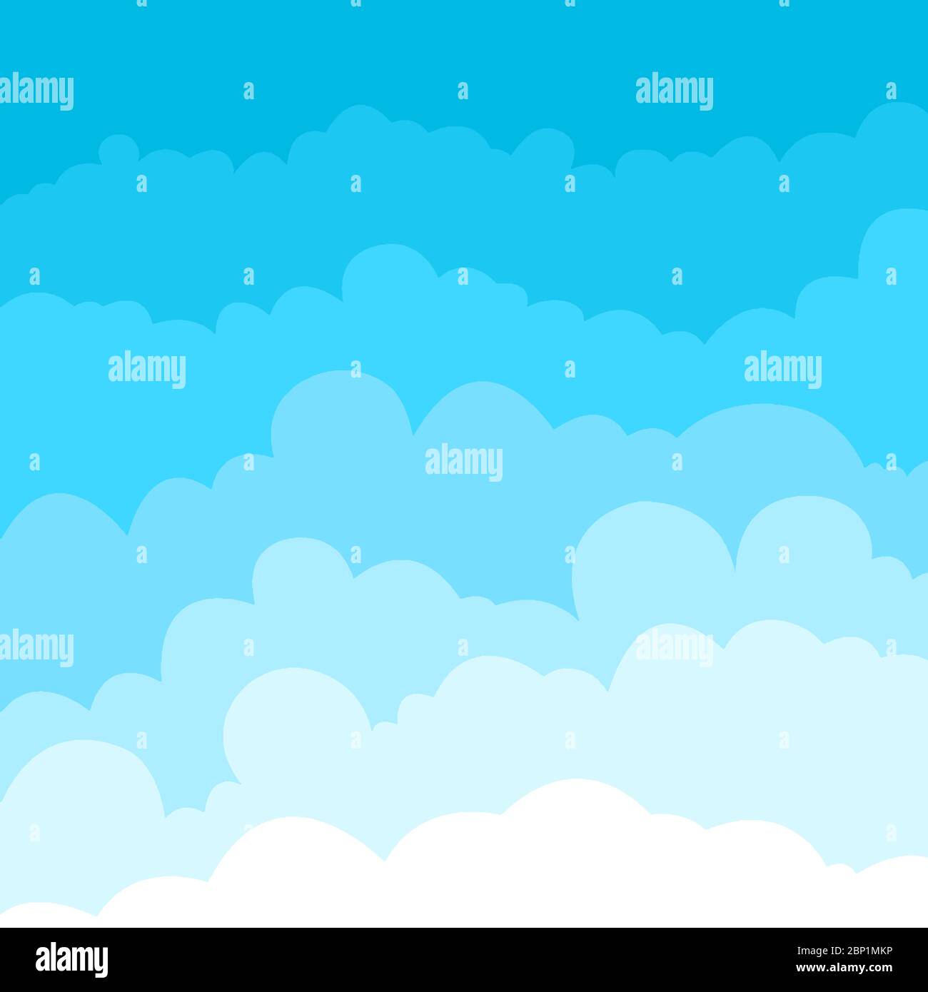 Blue Cloud Background Animated