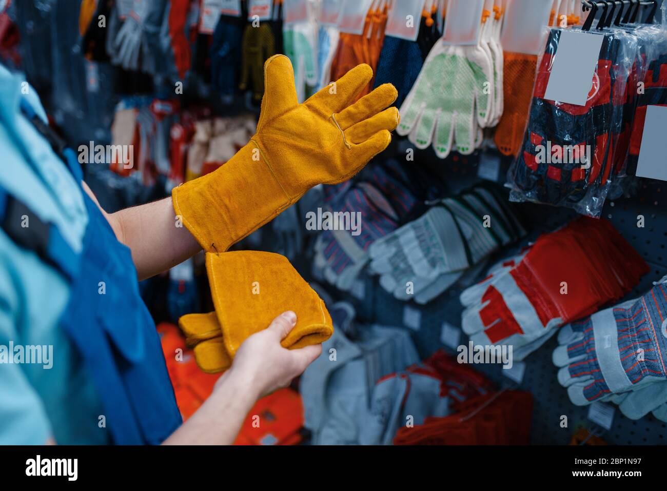 Man in uniform puts on hi-res stock photography and images - Alamy