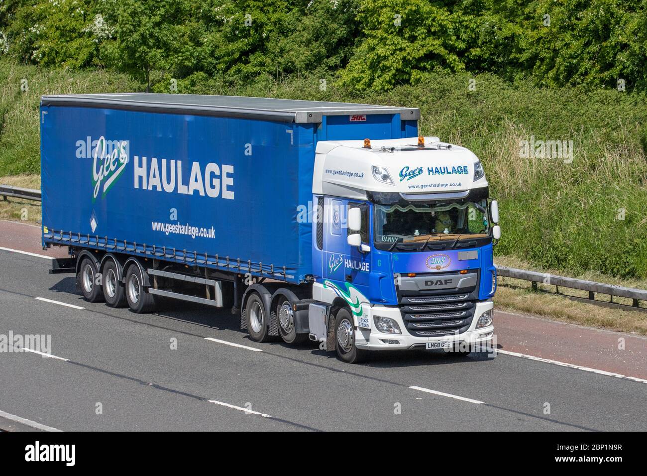 Danny driving Gee's Haulage delivery trucks, lorry, transportation ...