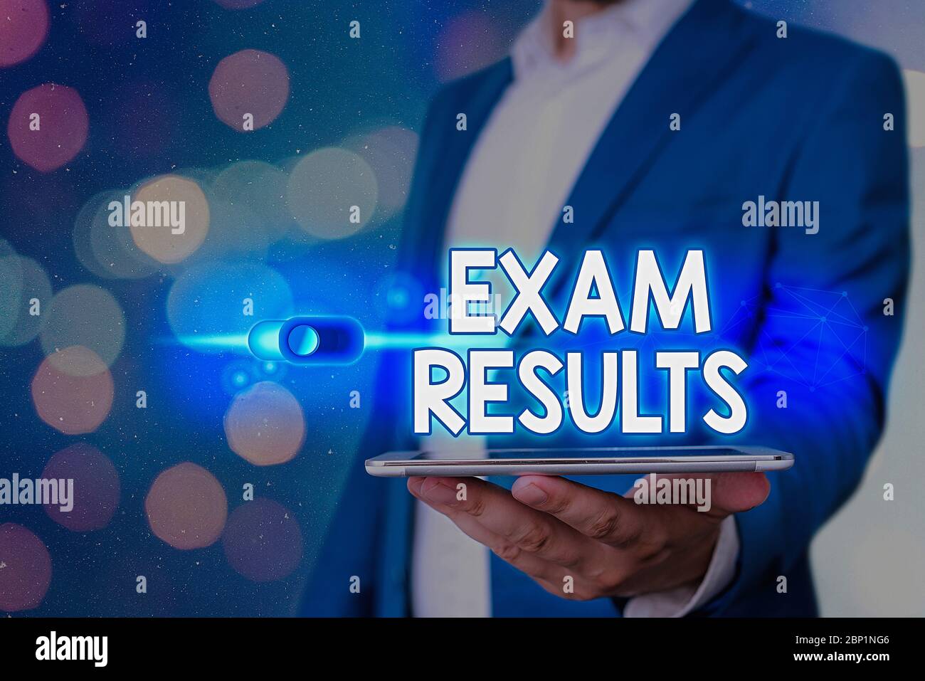 Handwriting text Exam Results. Conceptual photo An outcome of a formal ...