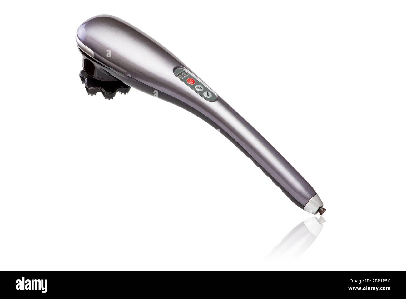 Multi-function electric body massager isolated on white background ...