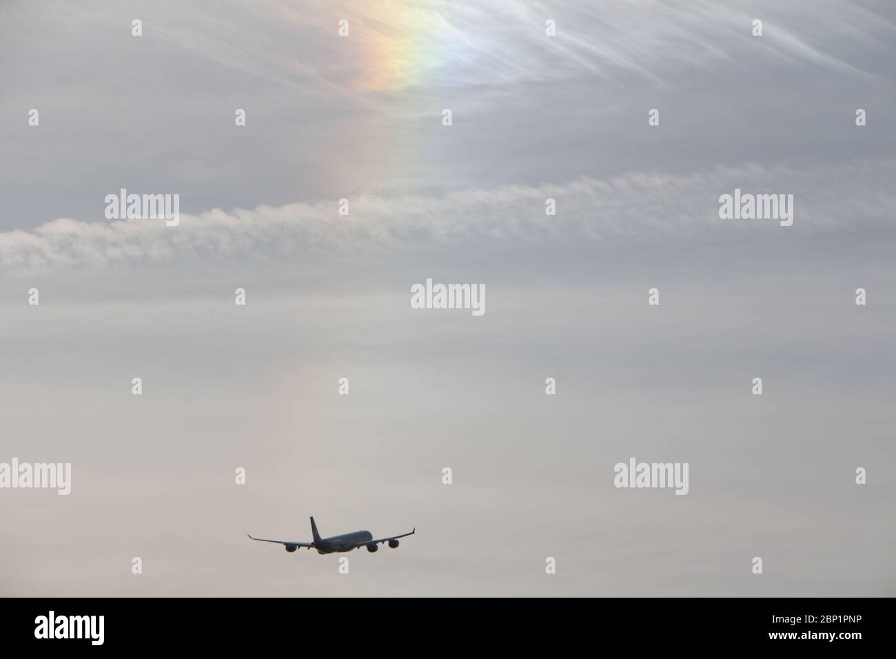 Sunset with sundog hi-res stock photography and images - Alamy