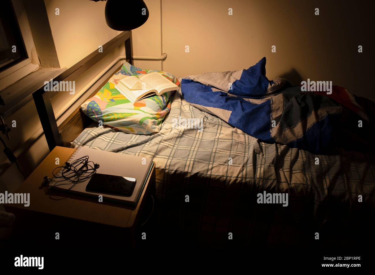 Messy living room at night hi-res stock photography and images - Alamy