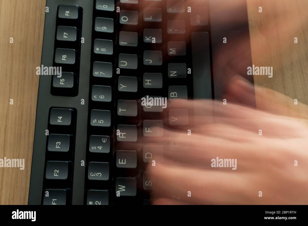 Typing movement hi-res stock photography and images - Alamy