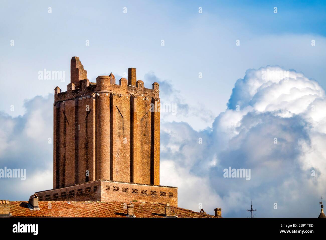 The Torre delle Milizie (Tower of the Militia) is a fortified tower in ...