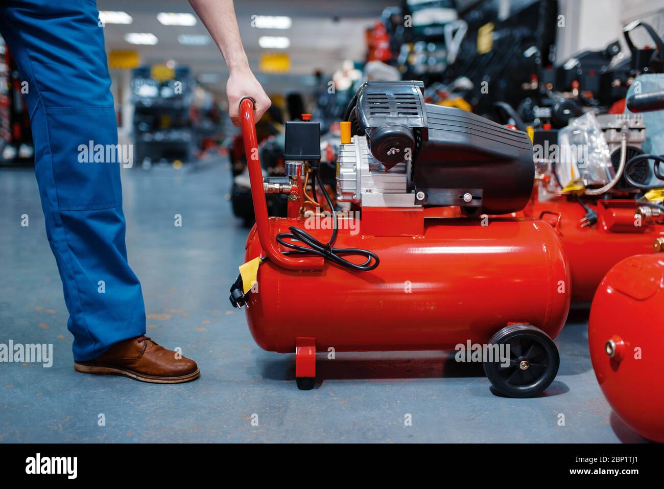 Pneumatic compressor hi-res stock photography and images - Alamy