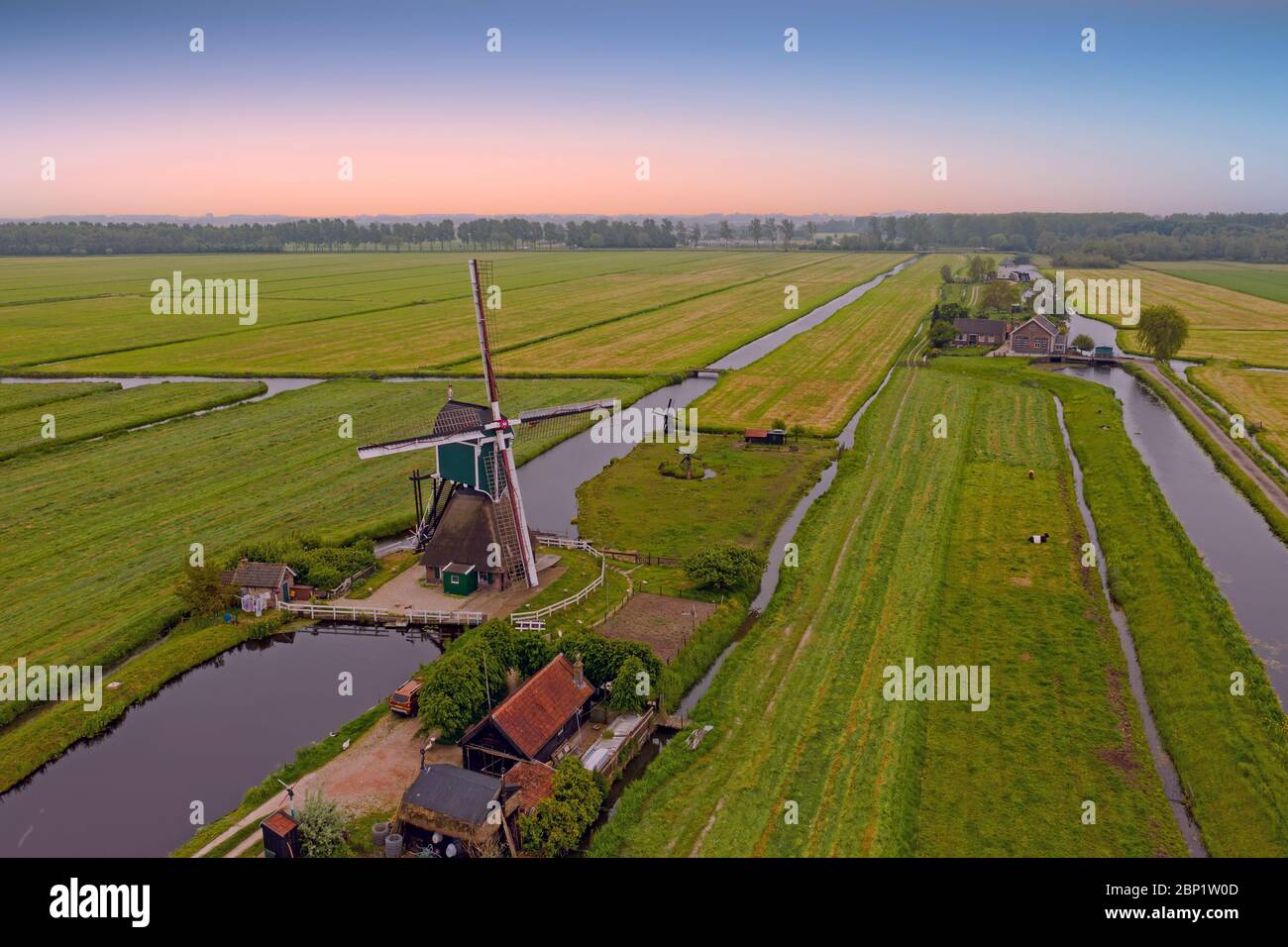 View from a windmill holland hi-res stock photography and images - Alamy