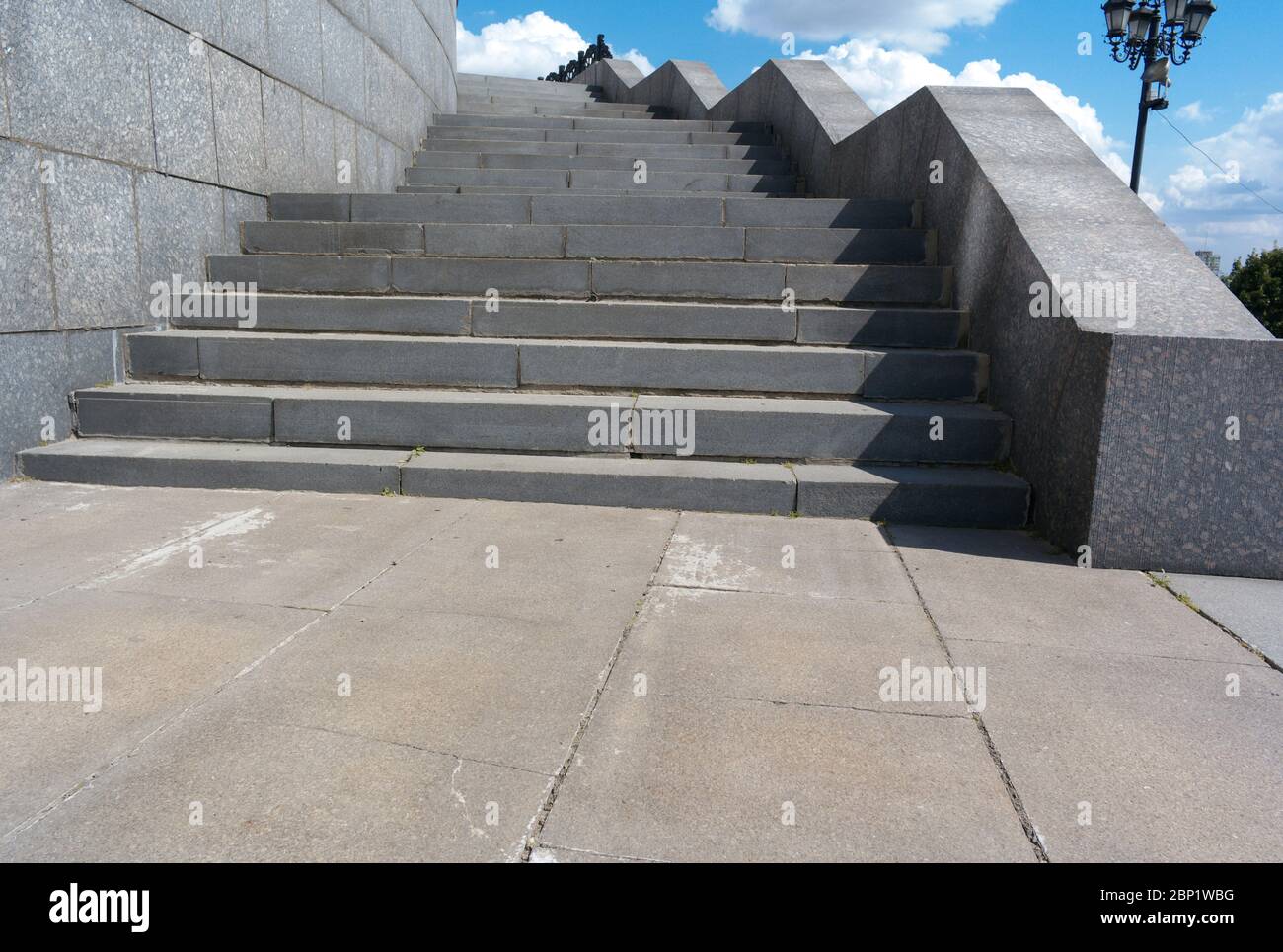 Marble Stairs at Day Stock Photo - Alamy