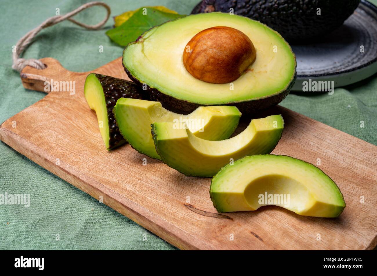 Healthy food, fresh ripe hass avocado fruit from Peru Stock Photo - Alamy