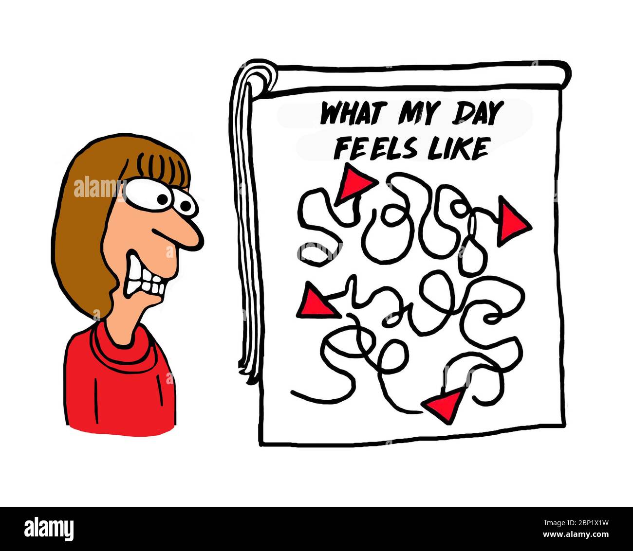 Overwhelmed mother children hi-res stock photography and images - Alamy