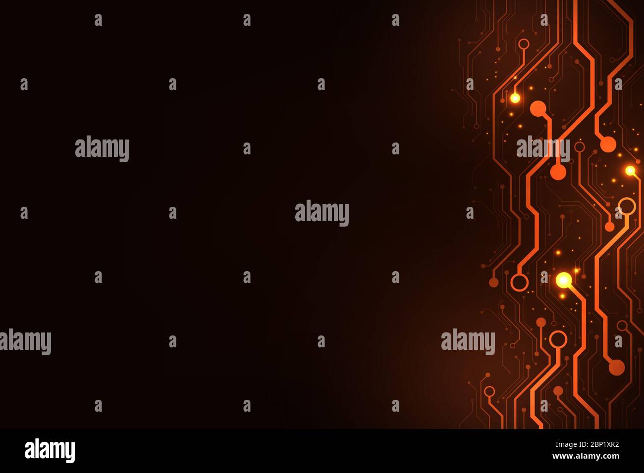 Vector technology in electronic circuit design Stock Vector Image & Art ...