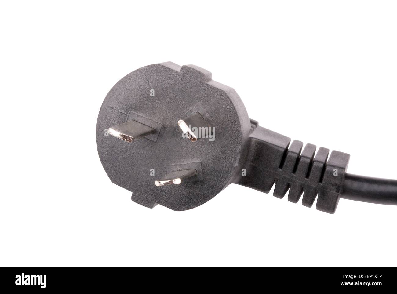 UK Outlet Plug with Cord Isolated Stock Photo - Alamy