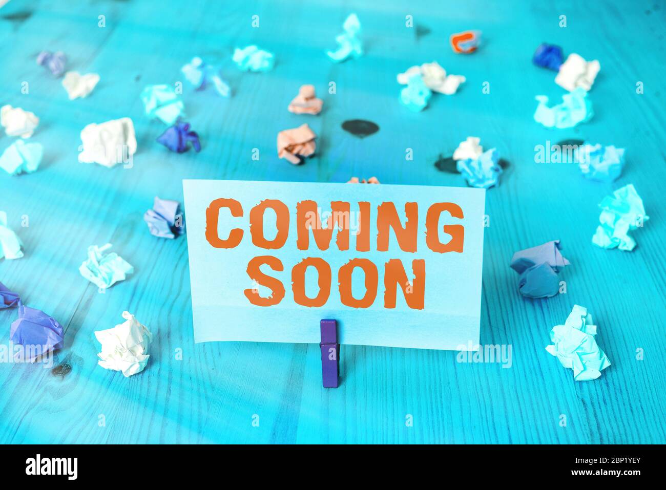 Word writing text Coming Soon. Business photo showcasing event or ...