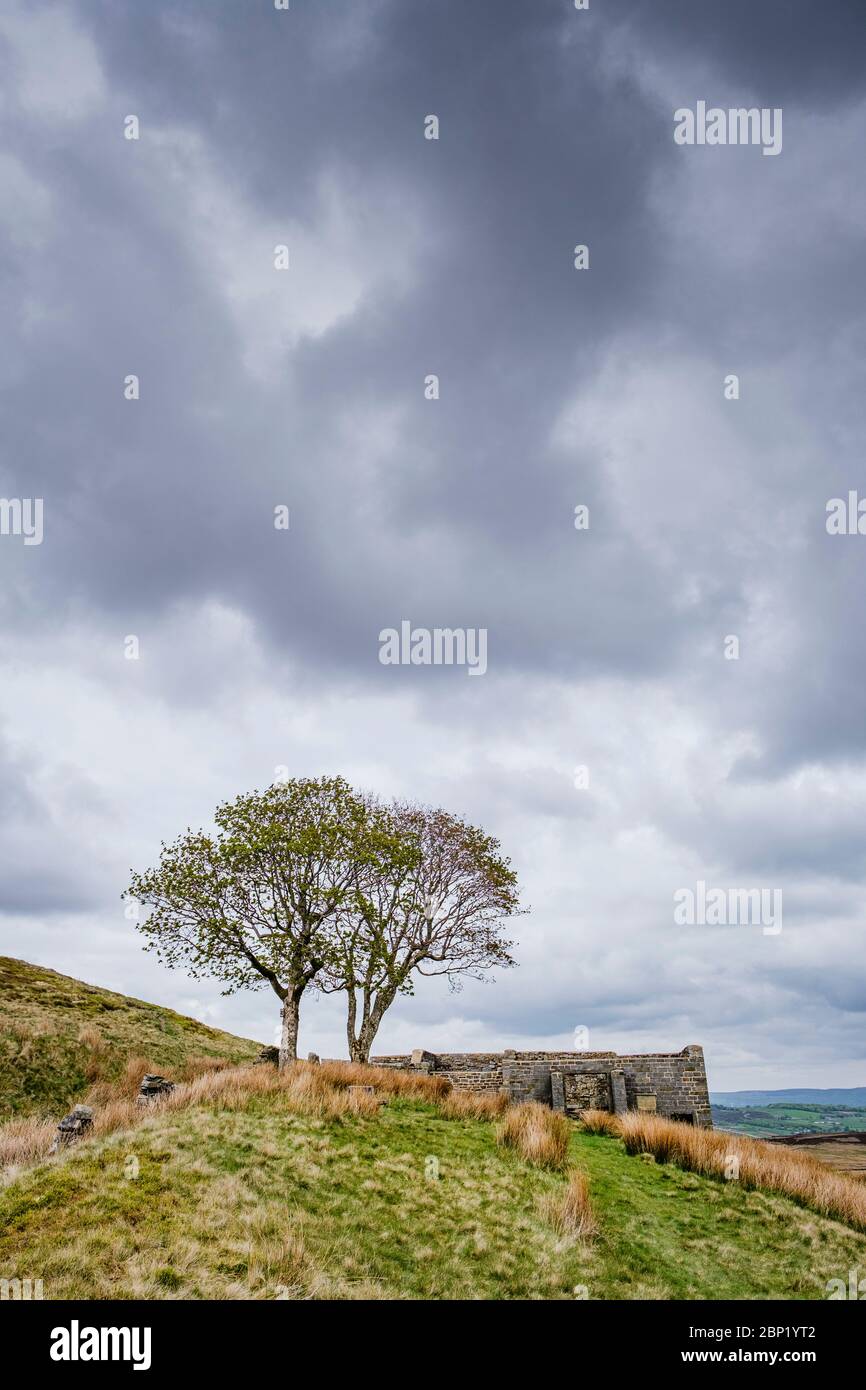 Top Withens also known as Top Withins on Haworth Moor, Haworth, UK ...