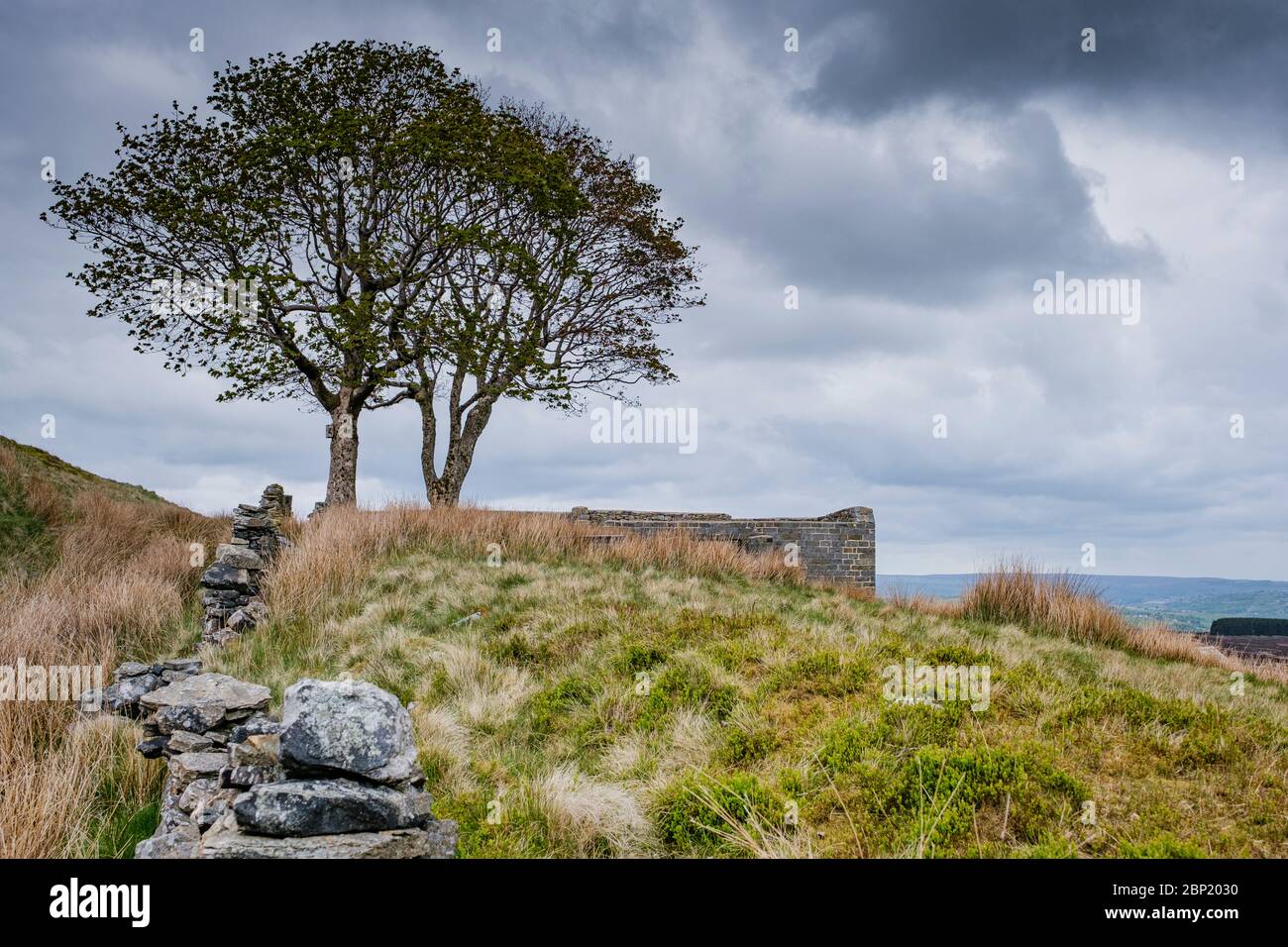 Top Withens also known as Top Withins on Haworth Moor, Haworth, UK ...