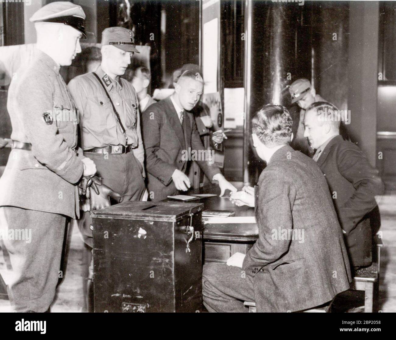 Student elections February 1933 students in the election, propaganda ...