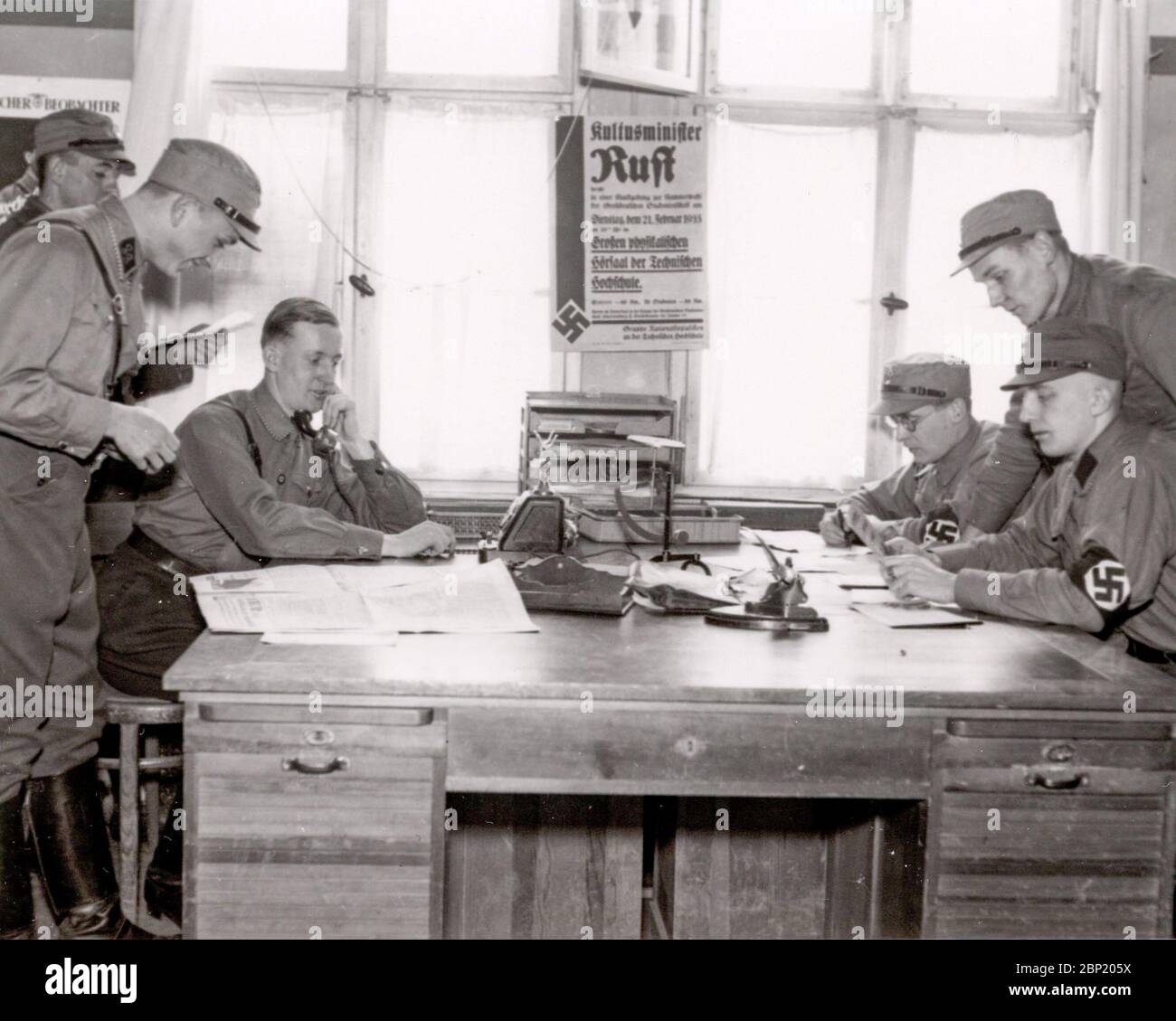 Student elections February 1933 students in the election, propaganda ...
