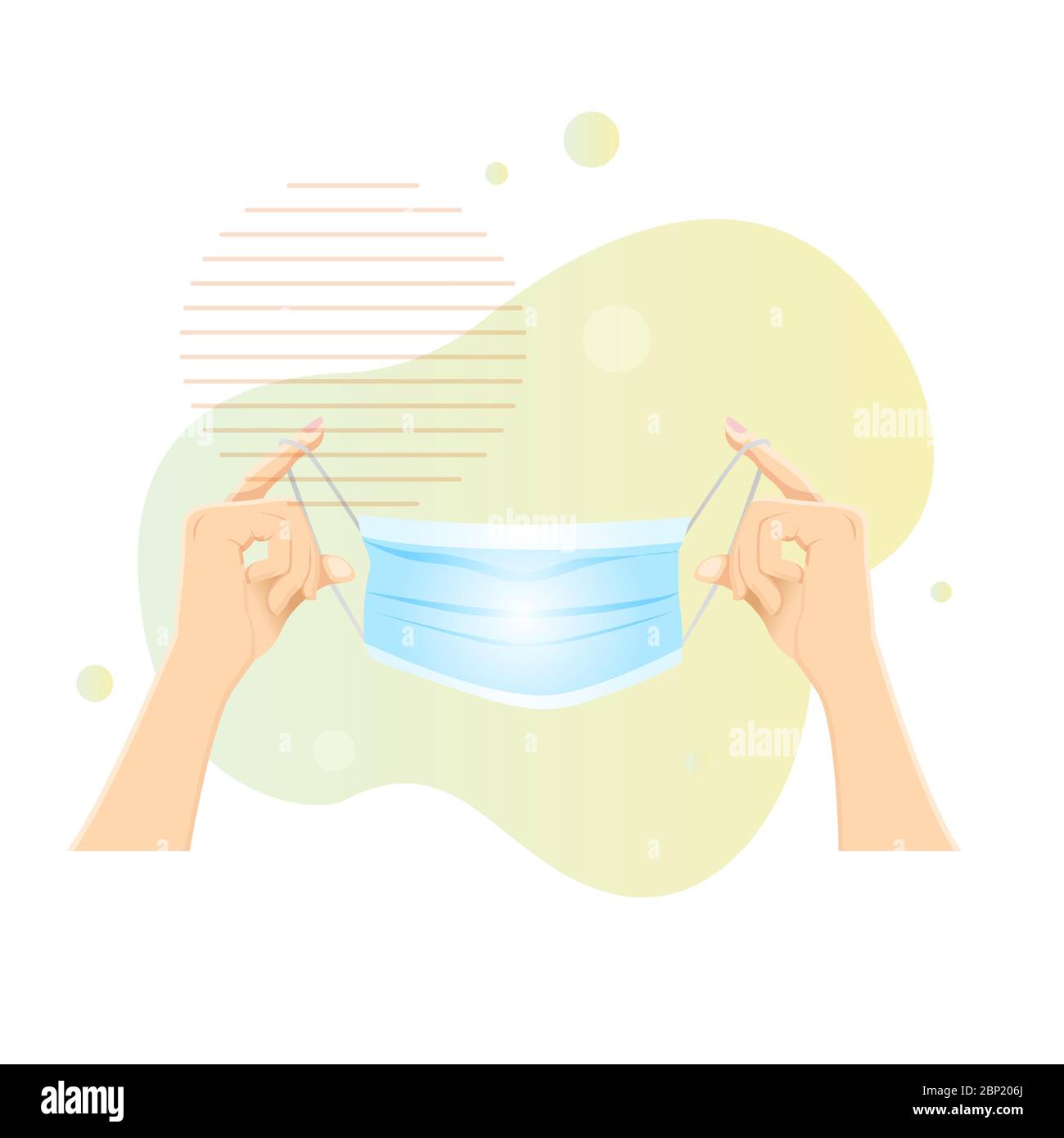 Mandatory to wear Protective Face Mask - Icon as EPS 10 File Stock ...