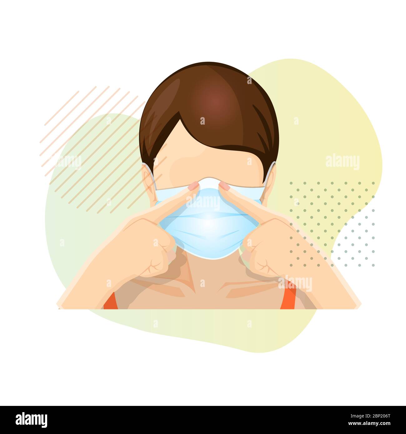 Mandatory to wear Protective Face Mask - Icon as EPS 10 File Stock ...