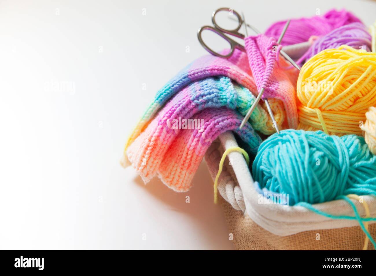 Rainbow colored socks hi-res stock photography and images - Alamy