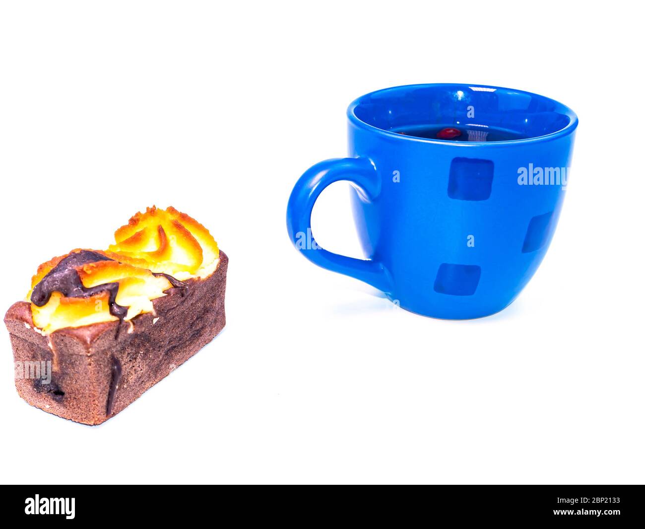 Chocolate mint tea on Cut Out Stock Images & Pictures - Alamy