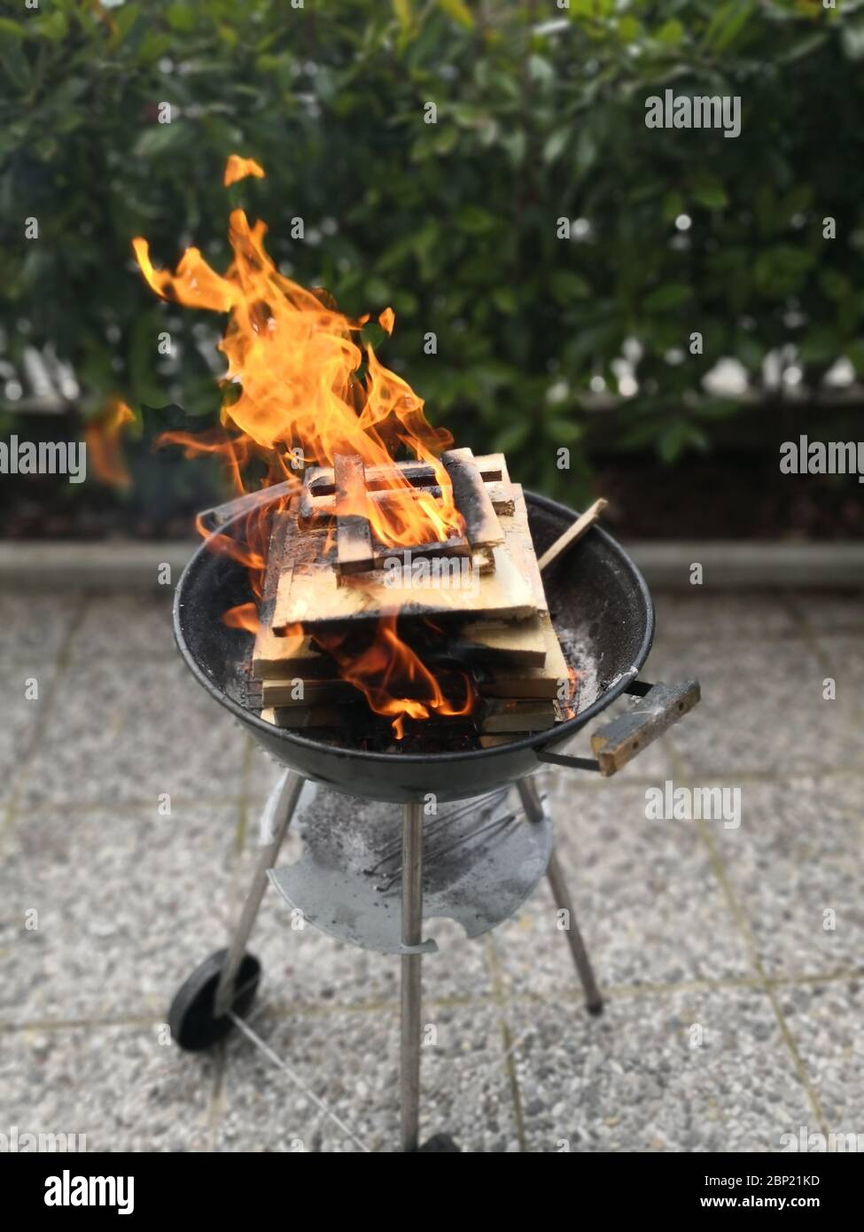 Fire and barbeque Stock Photo - Alamy