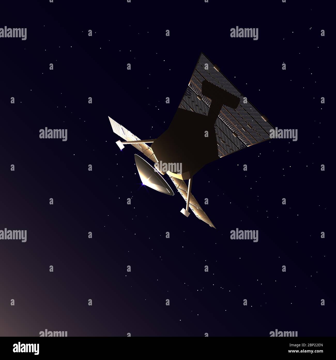 Satellite earth vector internet Stock Vector Images - Alamy