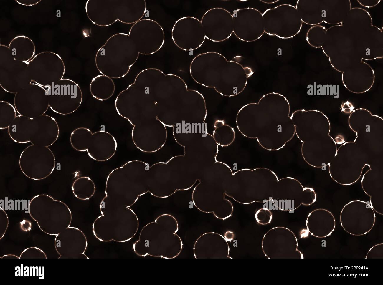 abstract glow cells Stock Photo - Alamy