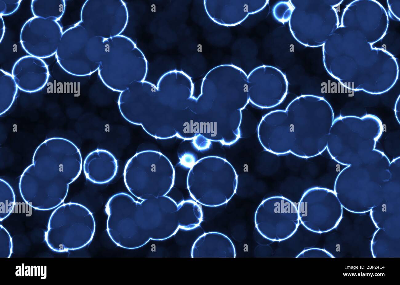 abstract glow cells Stock Photo - Alamy