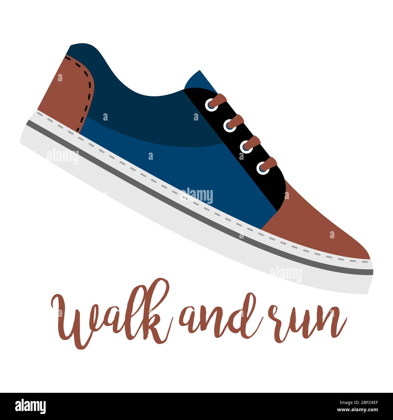 Aerobic shoe Stock Vector Images - Alamy