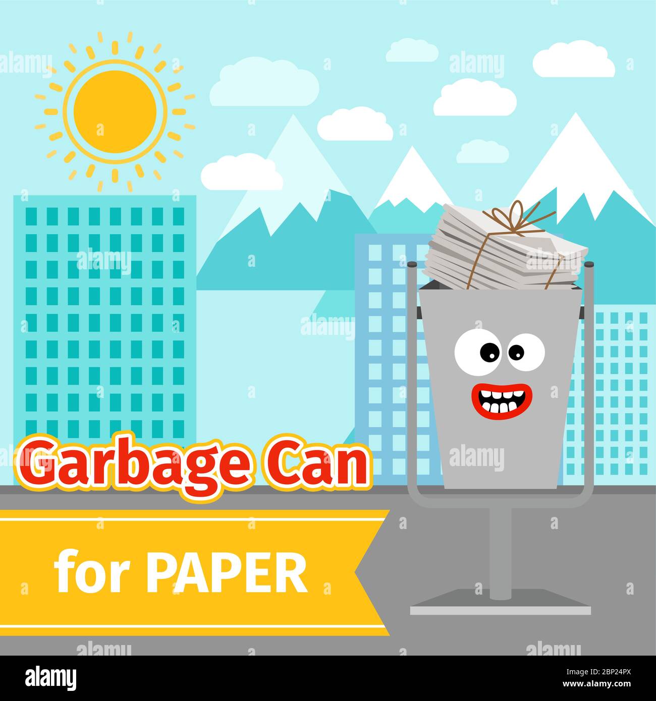 Empty monster can Stock Vector Images - Alamy