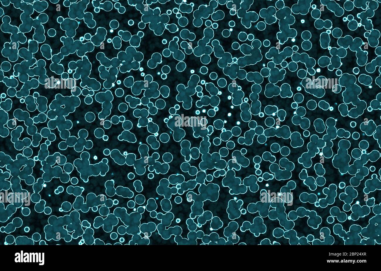 abstract glow cells Stock Photo - Alamy