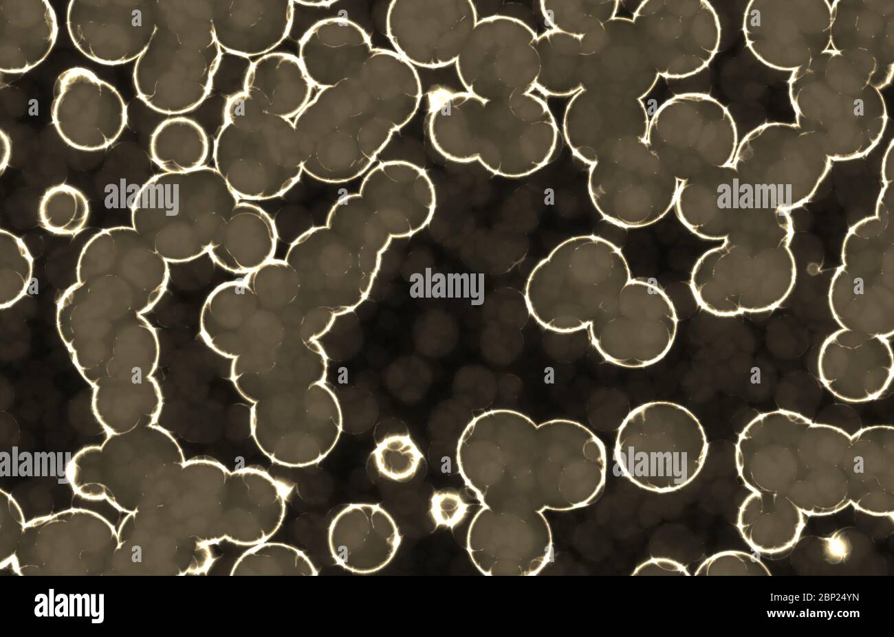 abstract glow cells Stock Photo - Alamy
