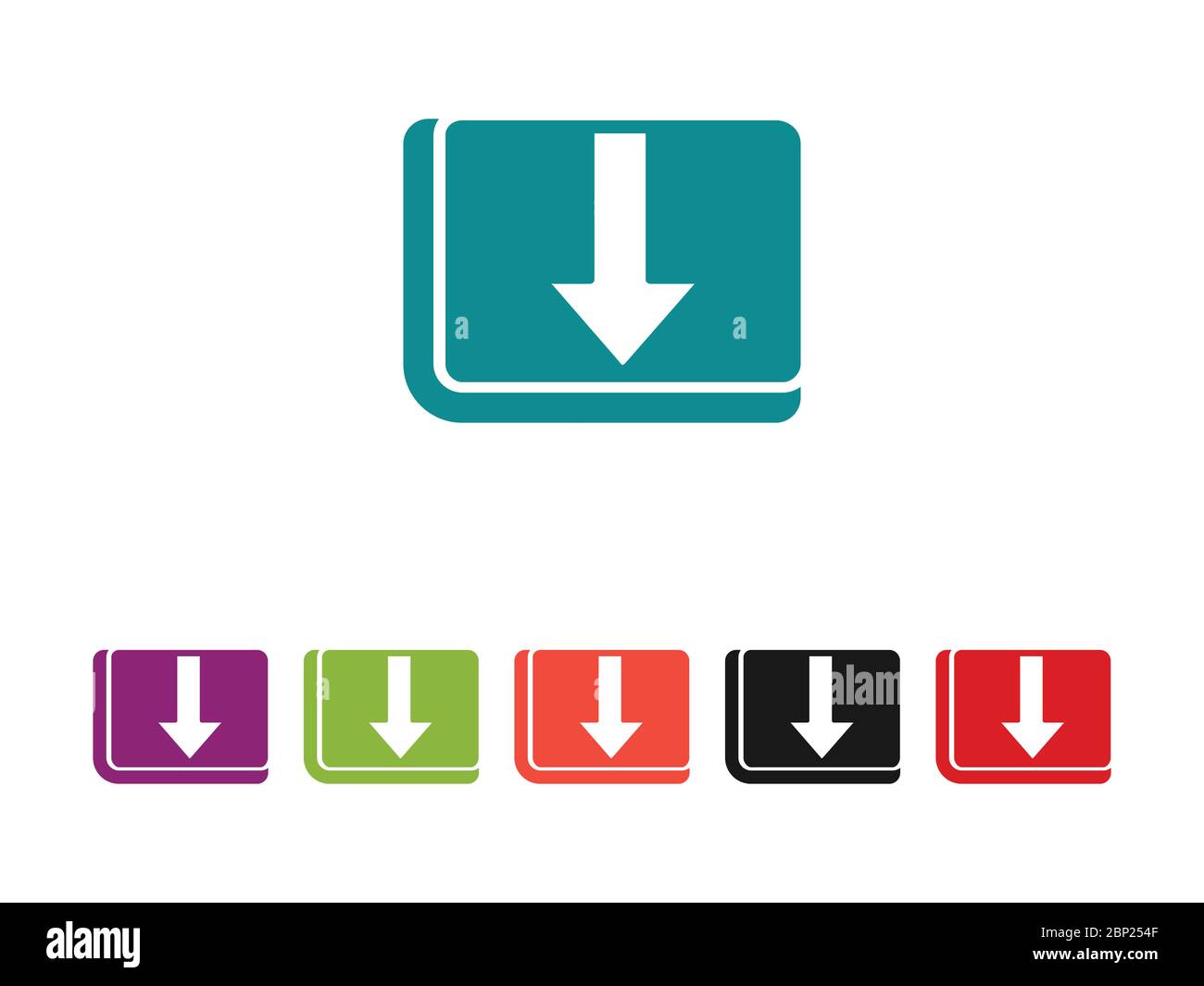 Download Button , Downloading Icon , Install Download Symbol for Web ...