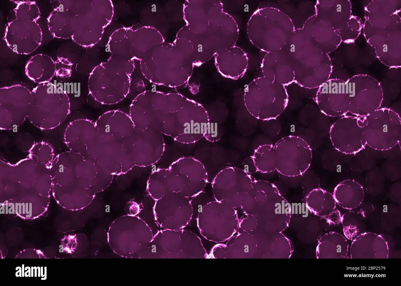 abstract glow cells Stock Photo - Alamy