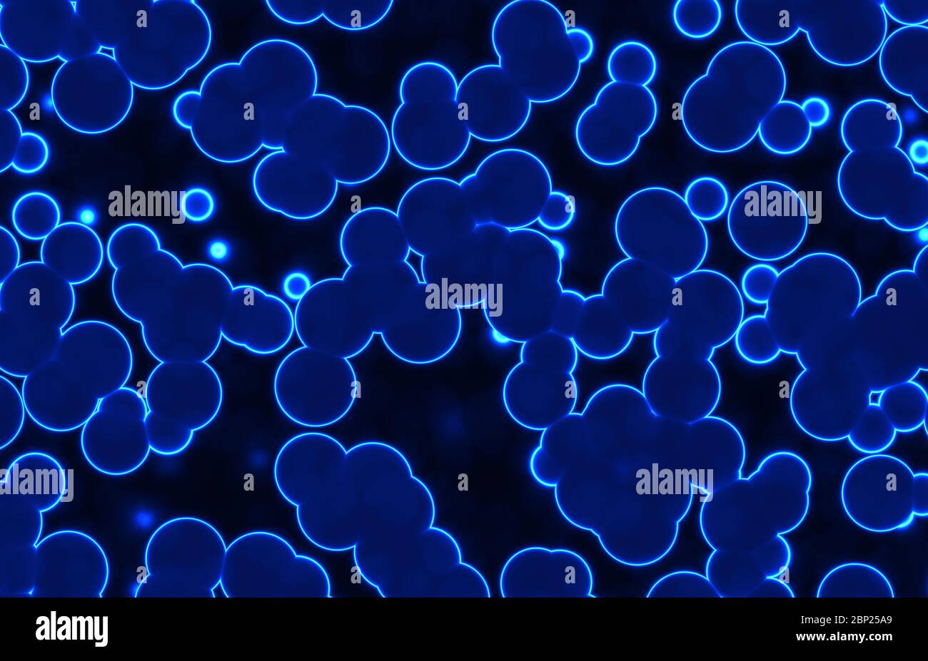 abstract glow cells Stock Photo - Alamy