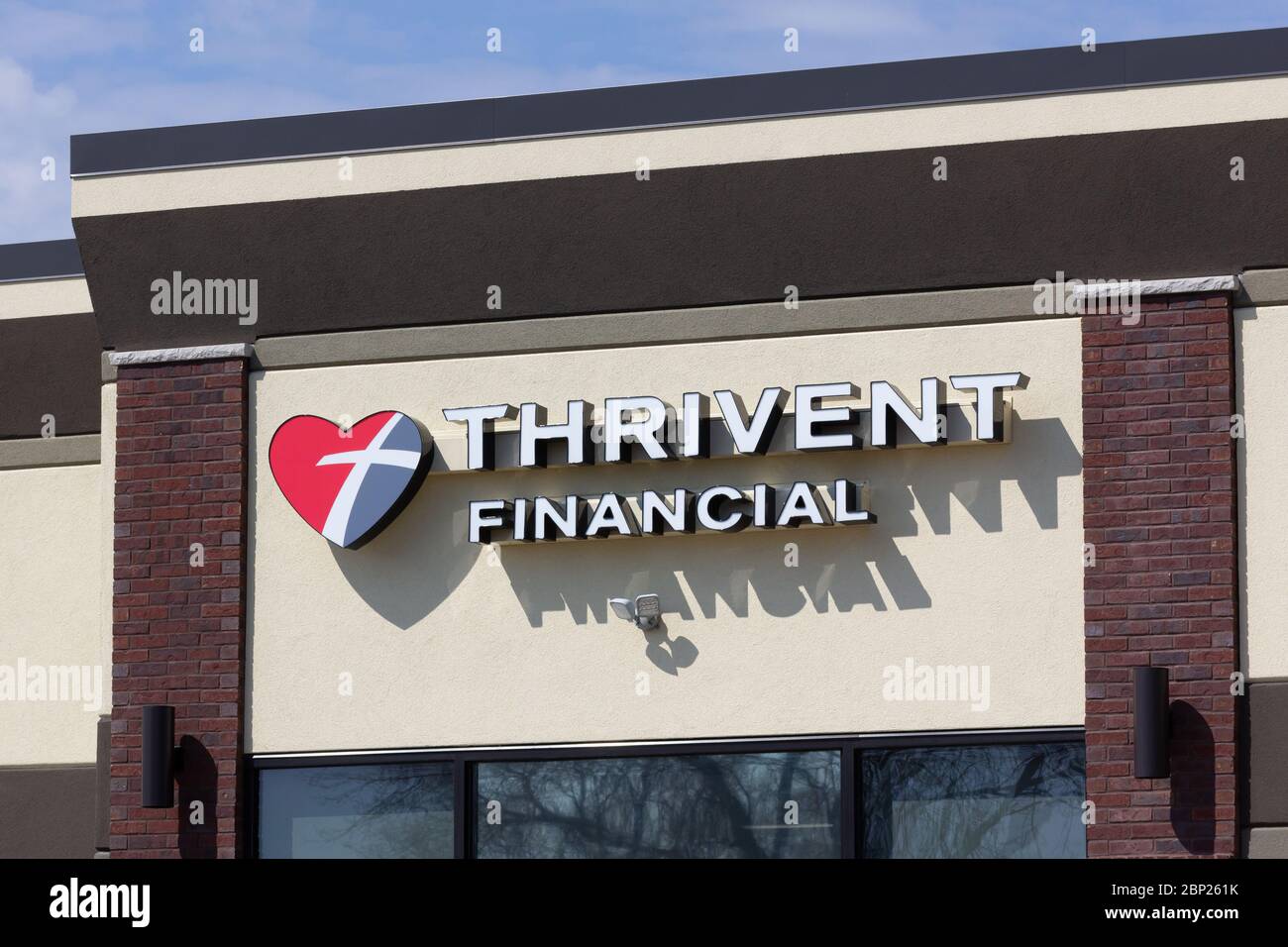 HUDSON, WI/USA - April 26, 2020: Thrivent Financial exterior and ...