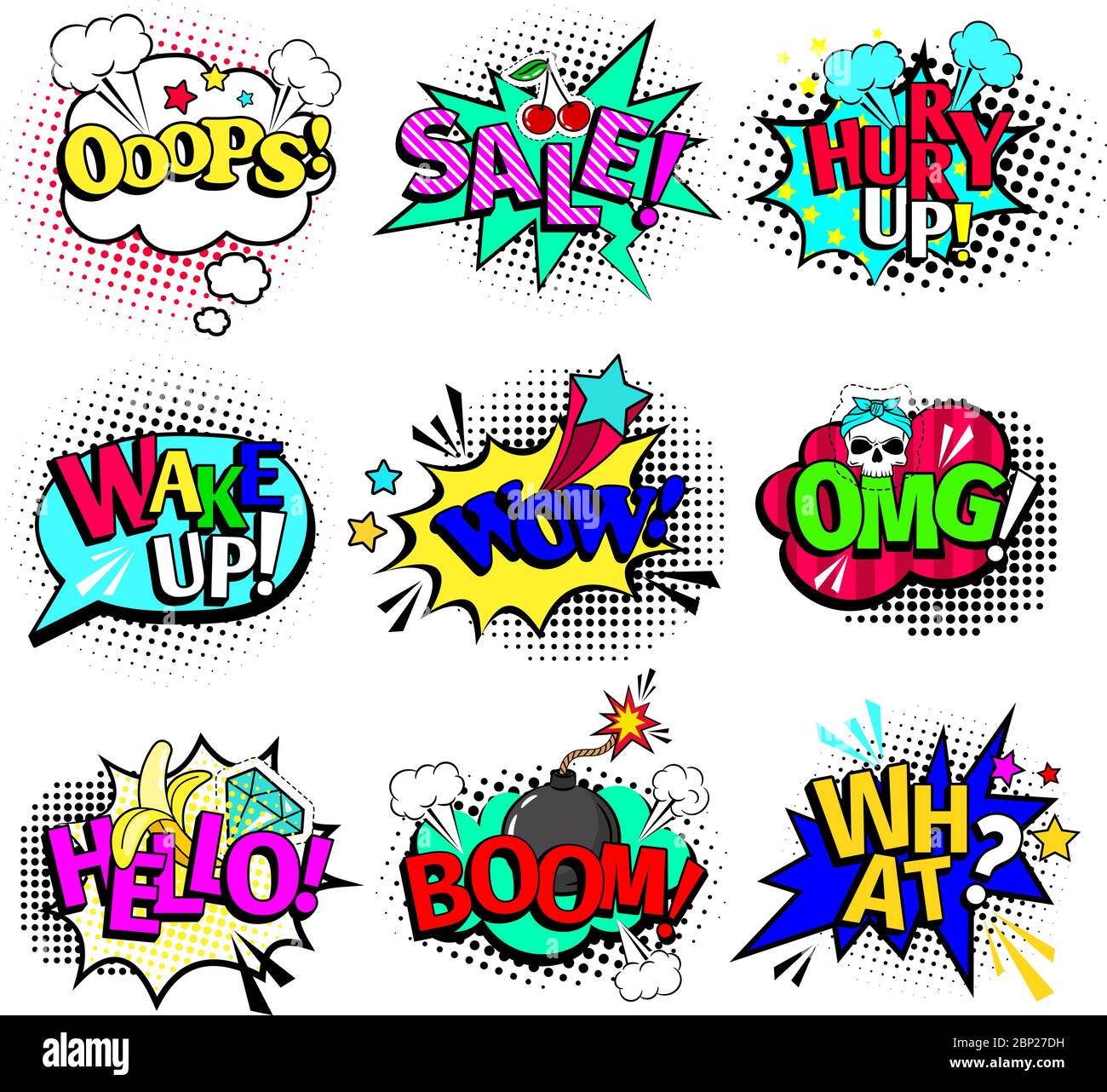 Speech bubble humour Cut Out Stock Images & Pictures - Alamy