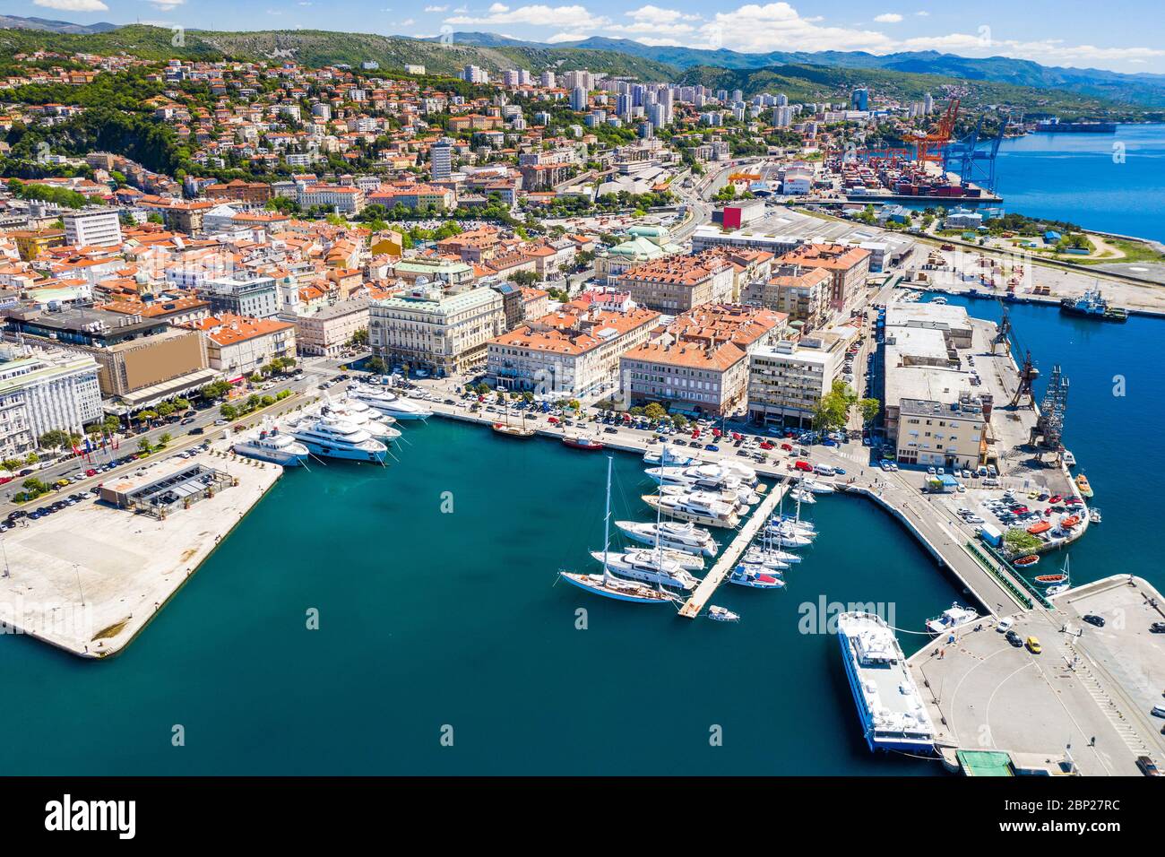 Aerial rijeka hi-res stock photography and images - Alamy
