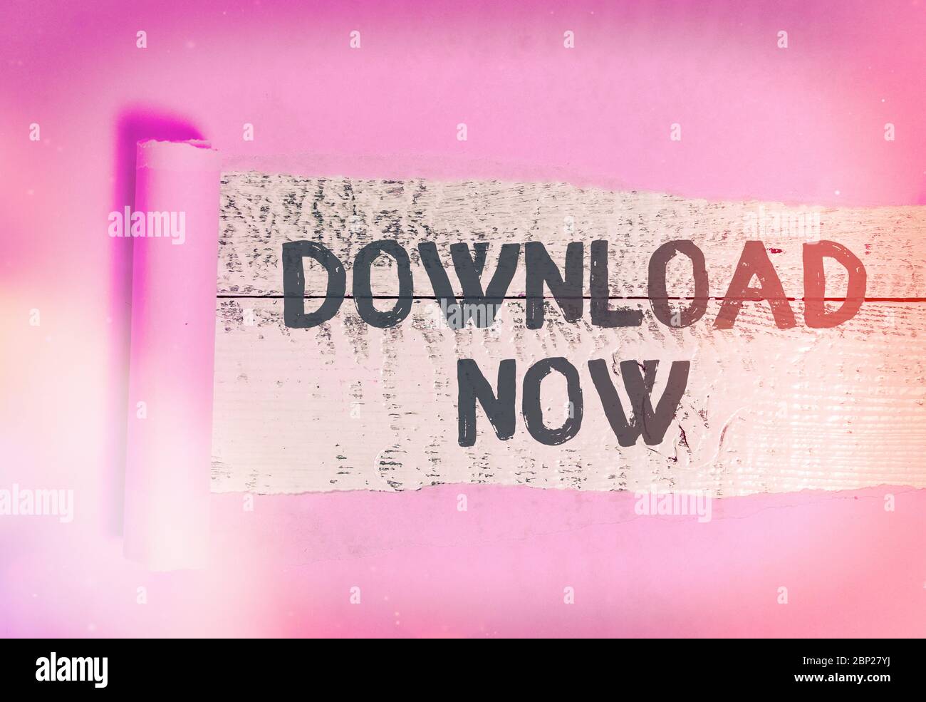Text sign showing Download Now. Business photo showcasing To copy or ...